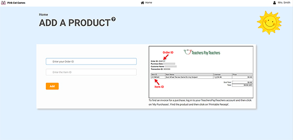 Add a TPT Product that you Purchased – Help Center